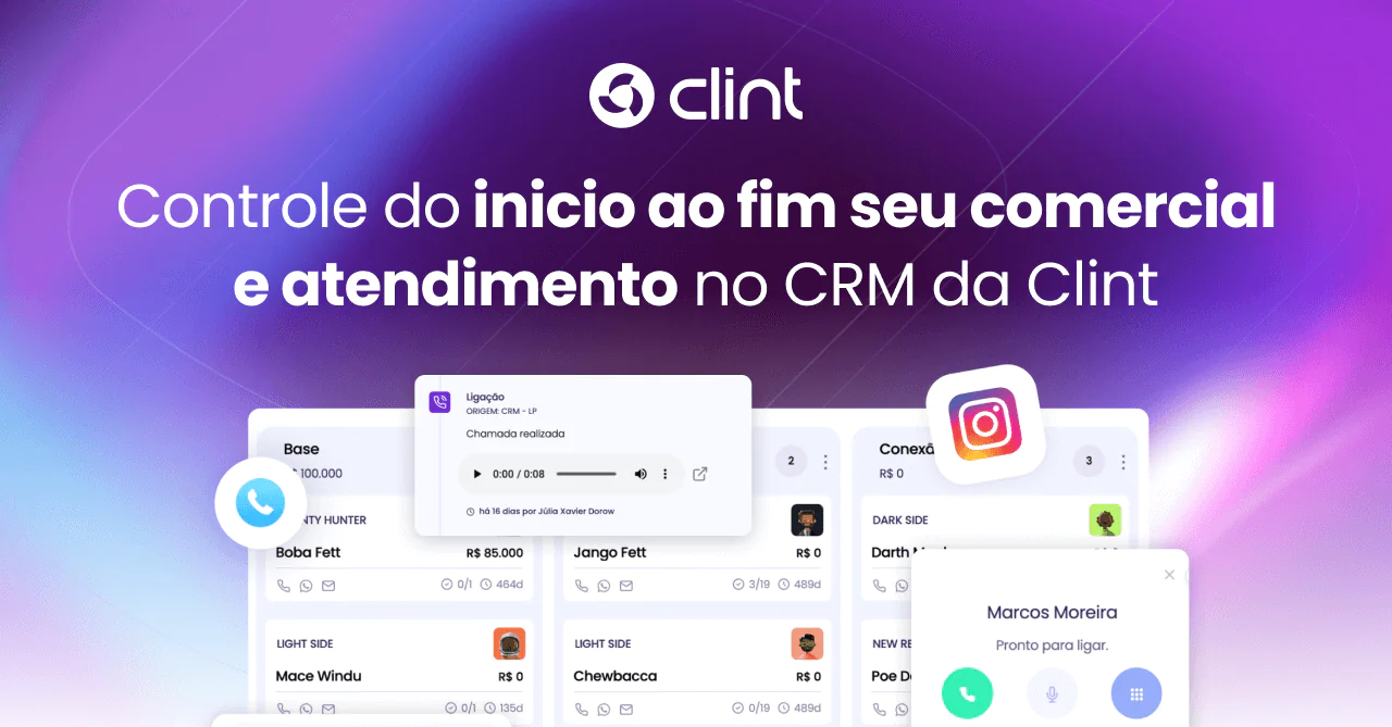 Parceiros - Ellen Salomão - Clint | CRM de Vendas e Atendimento
